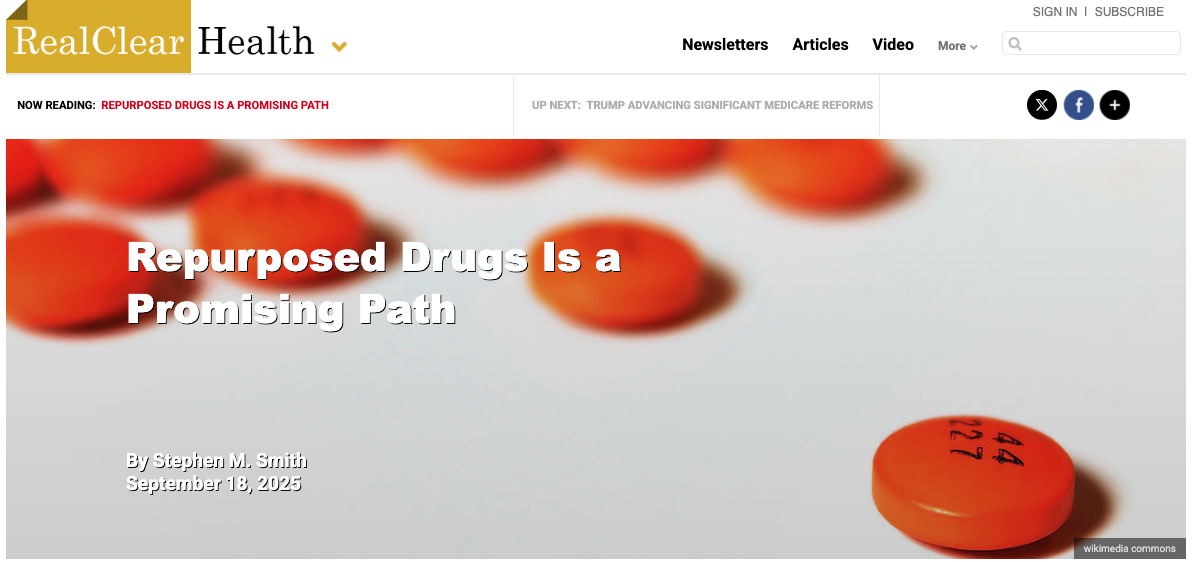 Old Medicines, New Hope: The Revolution in Repurposed Drugs