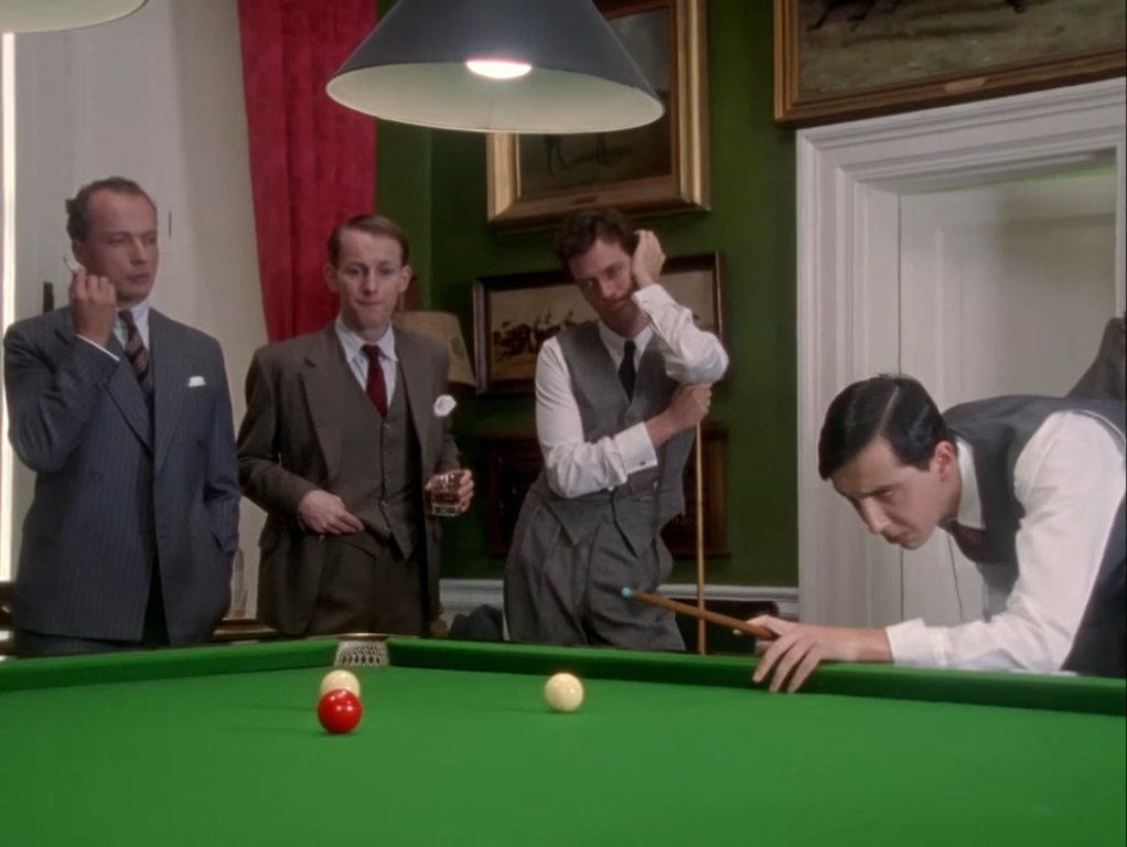 The Drones Club, as depicted in 'Jeeves & Wooster' (1990-3)