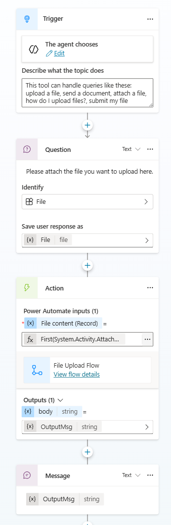 Upload Files to Your API from a Copilot Studio Agent