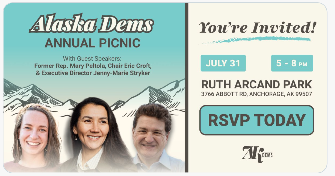 Alaska voter data to be handed over to DOJ, and Peltola sues over Buzzy ...