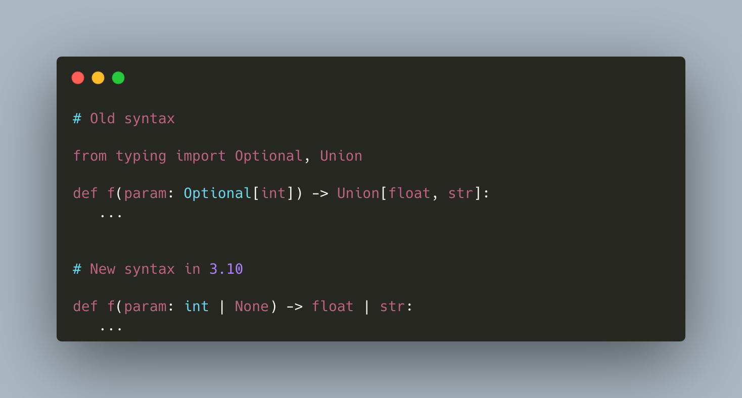 Simplifying Unions in Python Type Hints - by Mike Driscoll