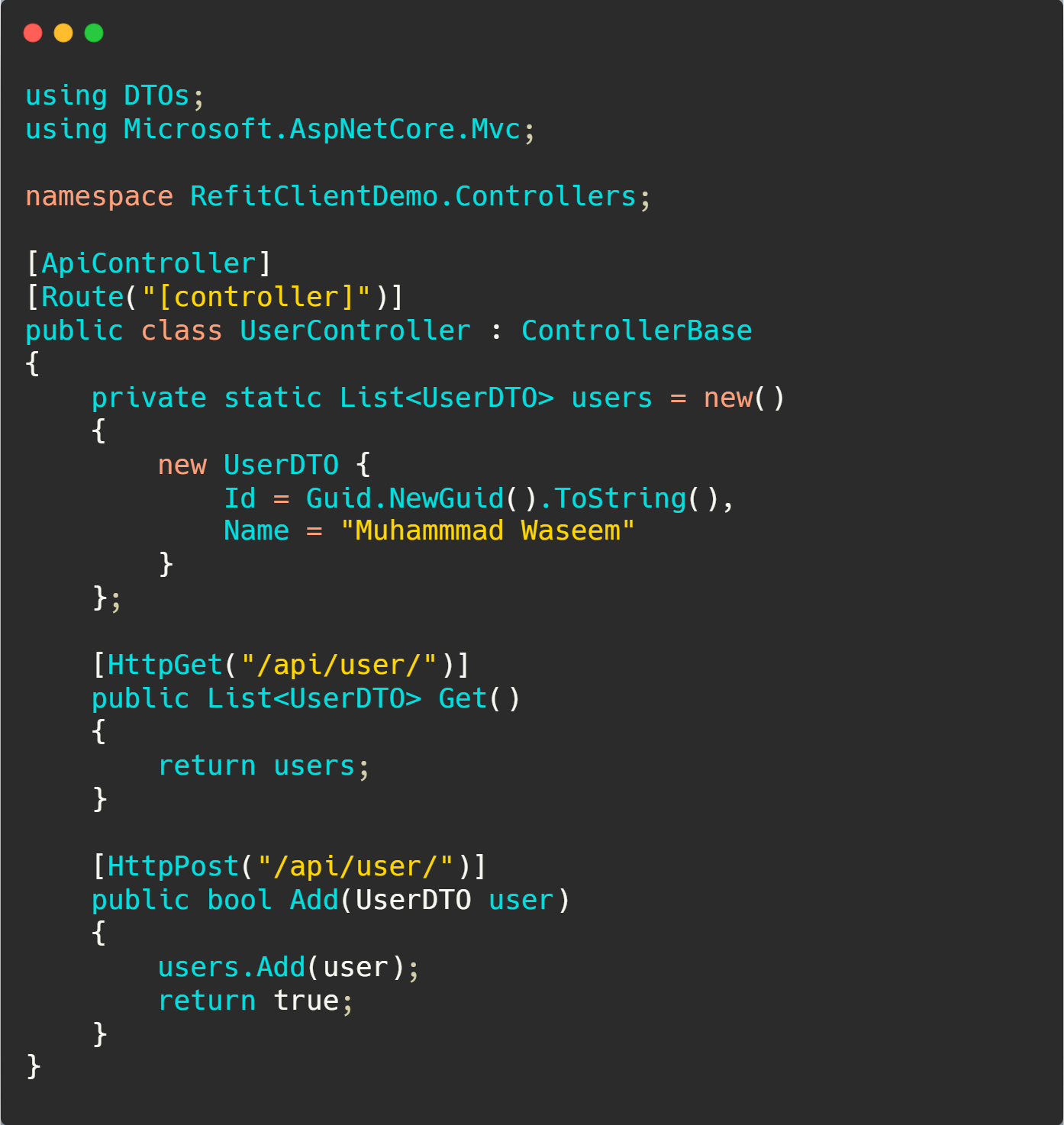 EP 32 : Using Refit to Consume APIs in .NET Core