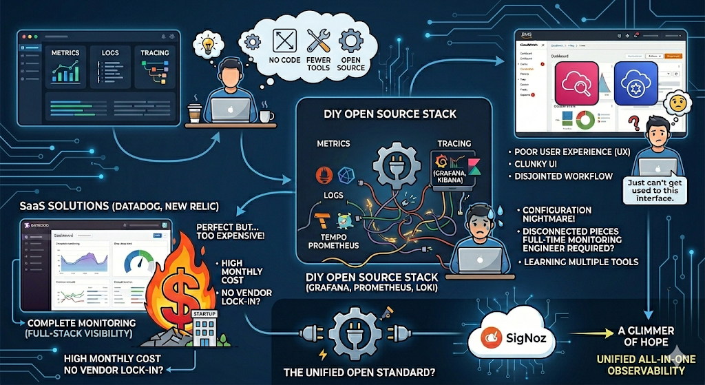 How I Built a Modern Monitoring System with OpenTelemetry and SigNoz