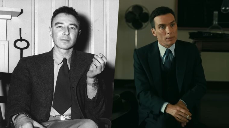 See how the characters of Oppenheimer look in real life