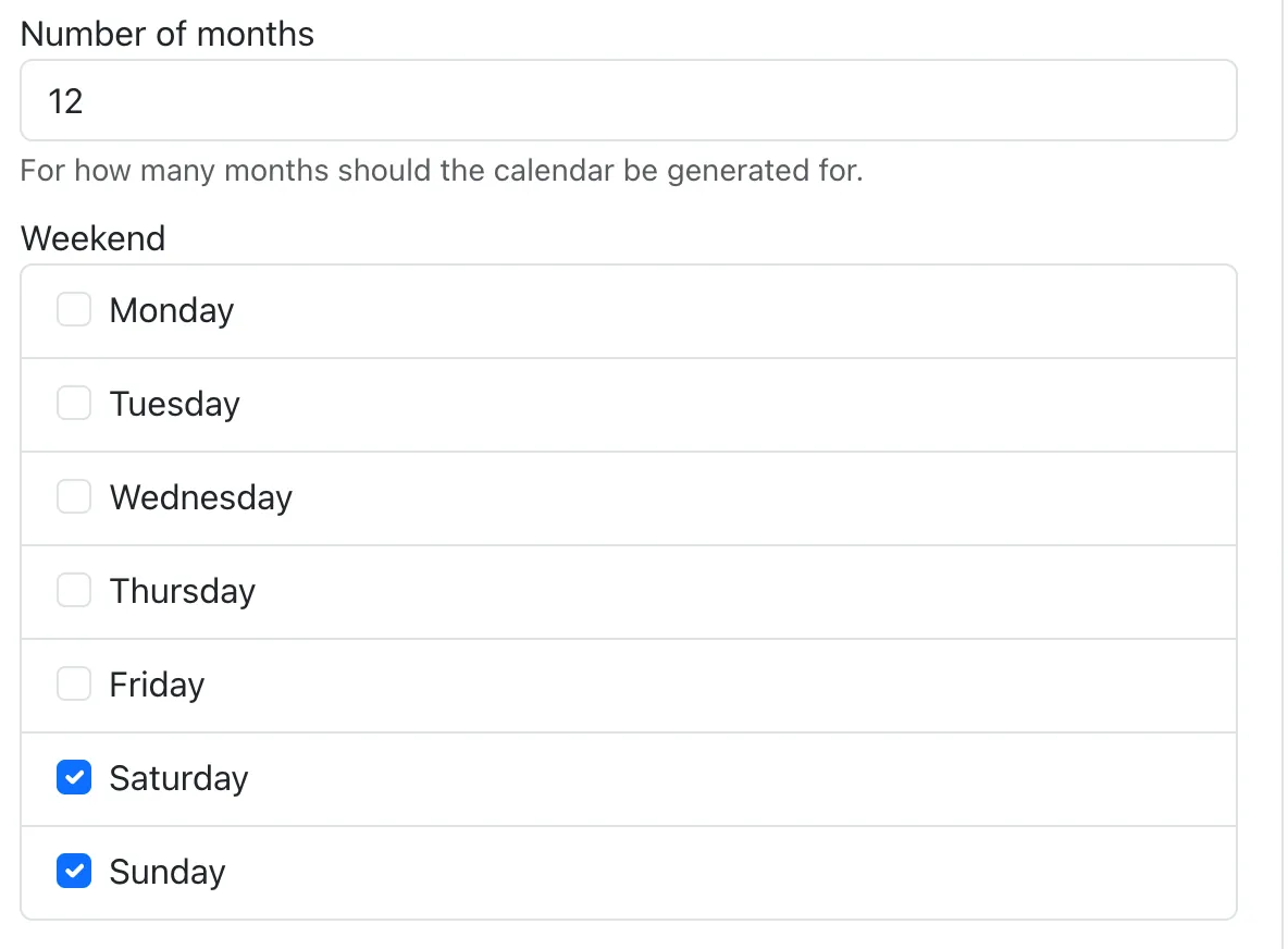 Free calendars for all! - by Vittorio Scarano