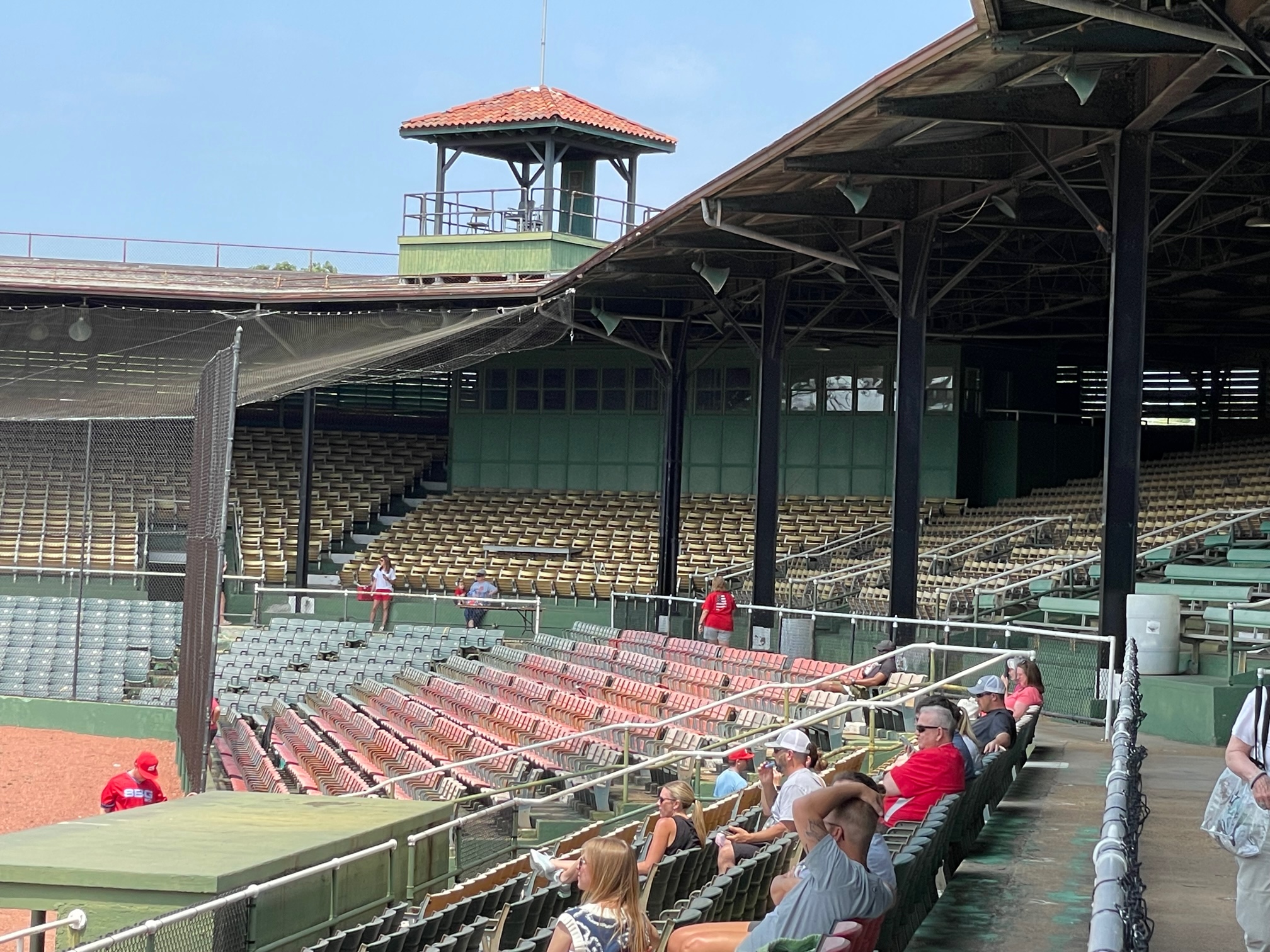 At “America’s Oldest Baseball Park”
