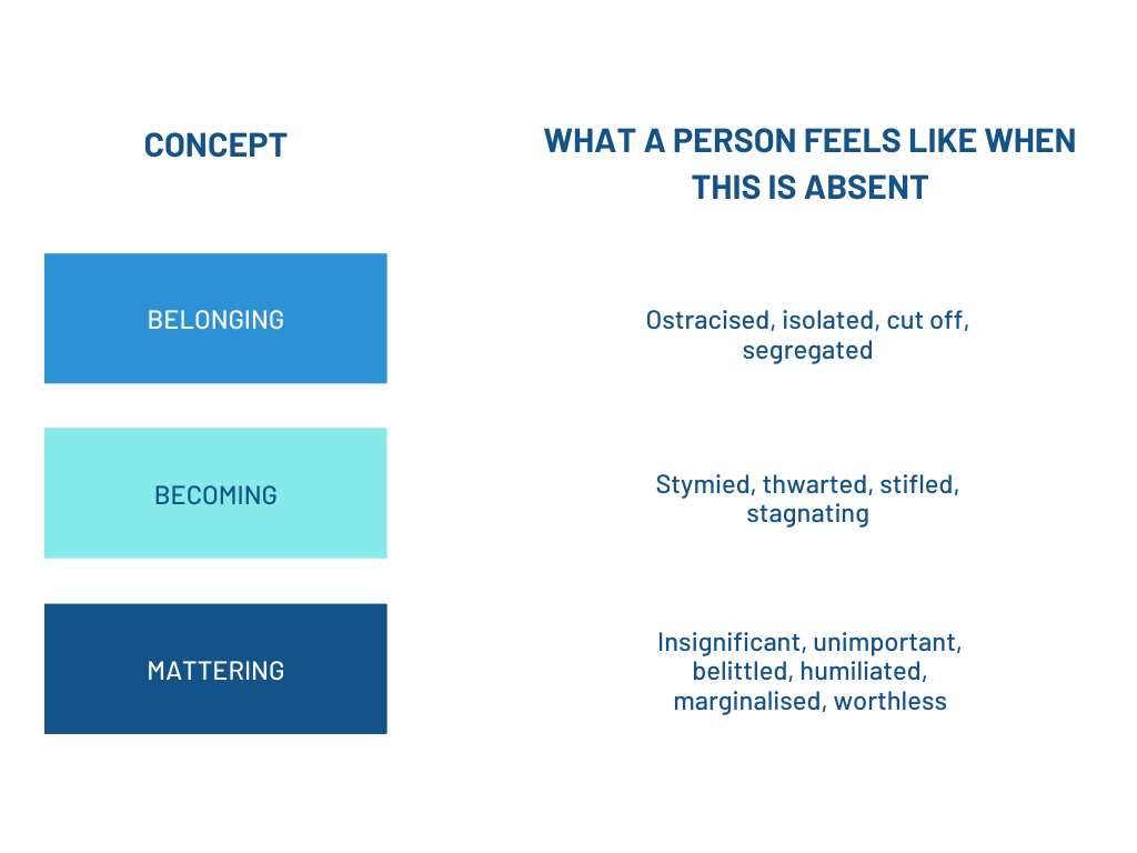 The Mattering Model: What if Belonging Is Only 50% of the Answer?