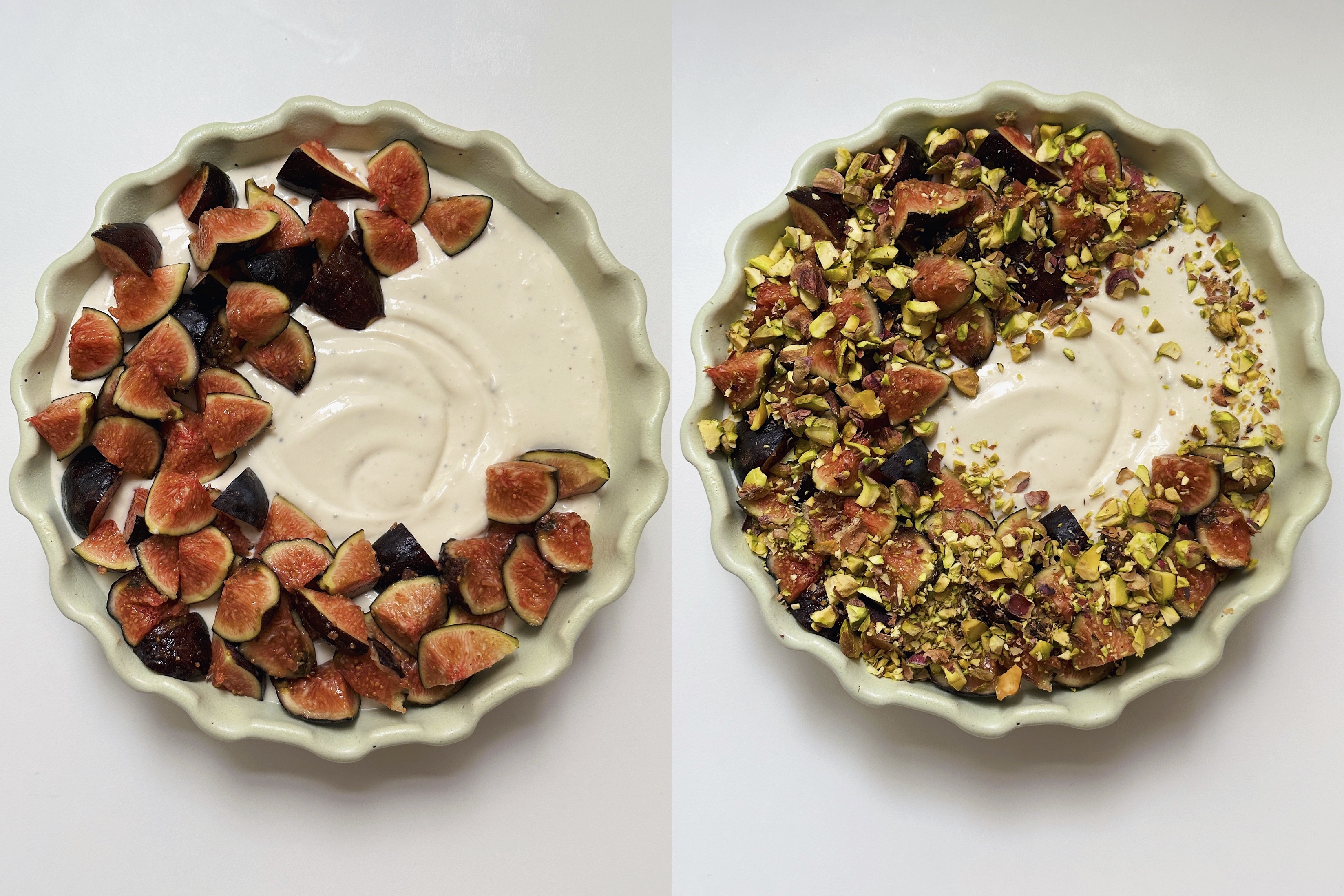 Well-Being: Whipped Blue Feta with Figs + Pistachios