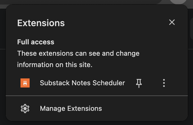 User Guide: Substack Notes Scheduler - by The Urban Monk