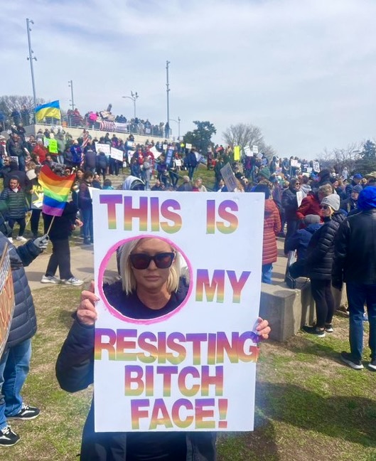 Top 15 Signs at Hands Off Protests - by Ron Filipkowski