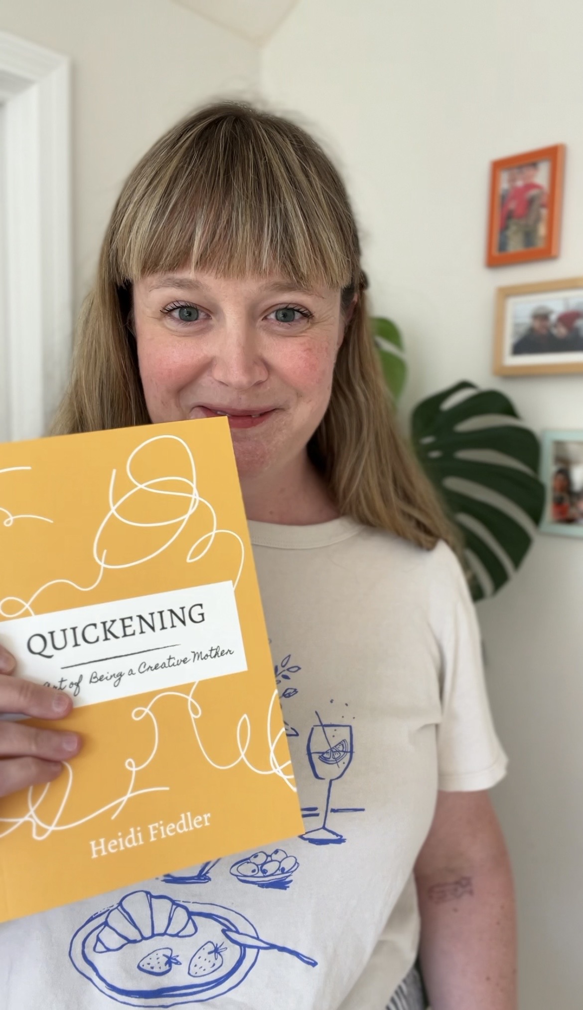 Heidi Fiedler (@heidifiedler): "I AM HOLDING MY BOOK! 💛🤩💛"