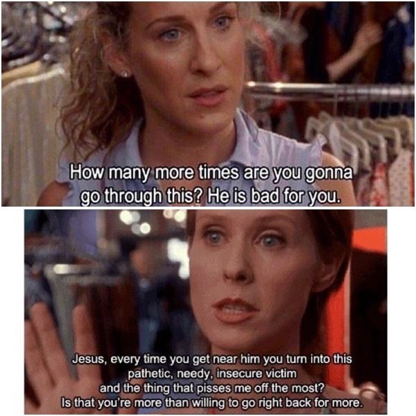 The Carrie-Big Conundrum: Love or Lessons?