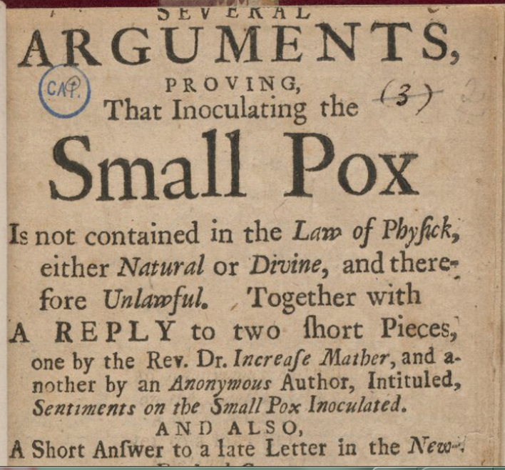 How Onesimus, an Enslaved African, Saved Boston from Smallpox—And Got ...
