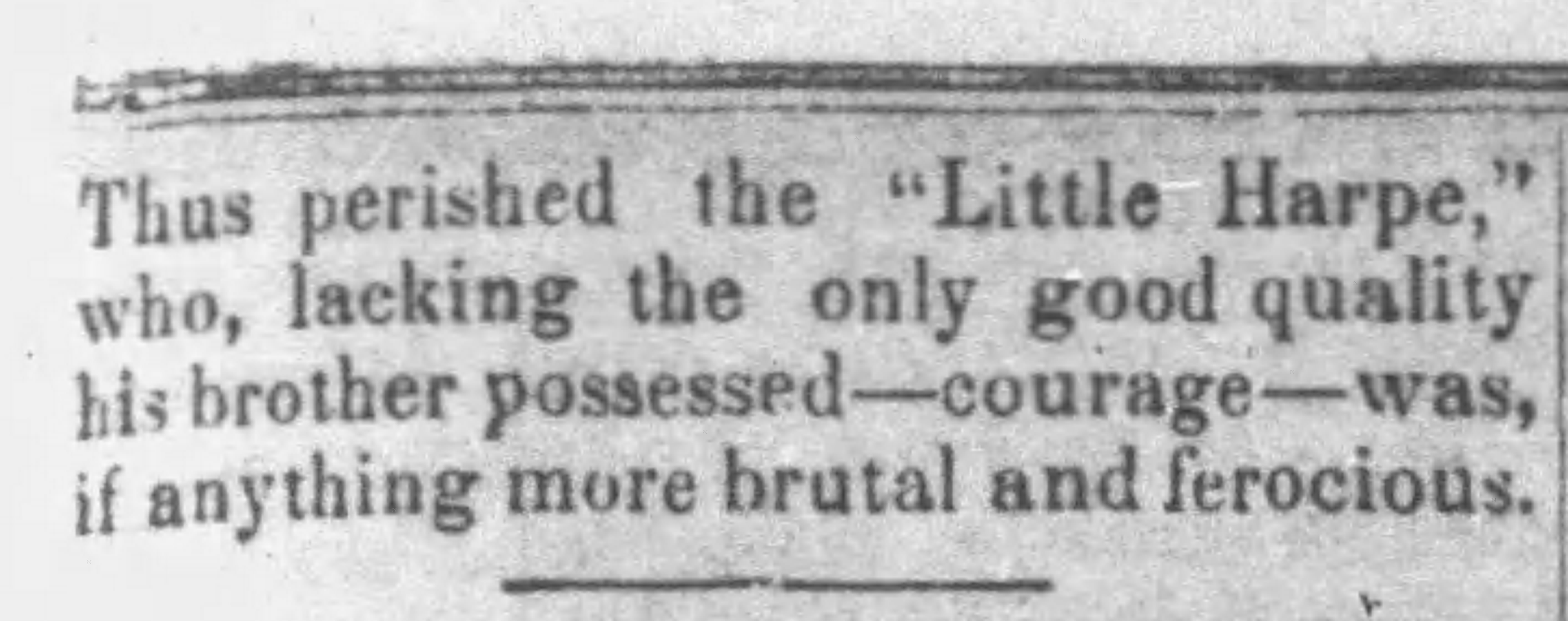 The Gruesome Saga of the Harpe Brothers: America's First Serial Killers