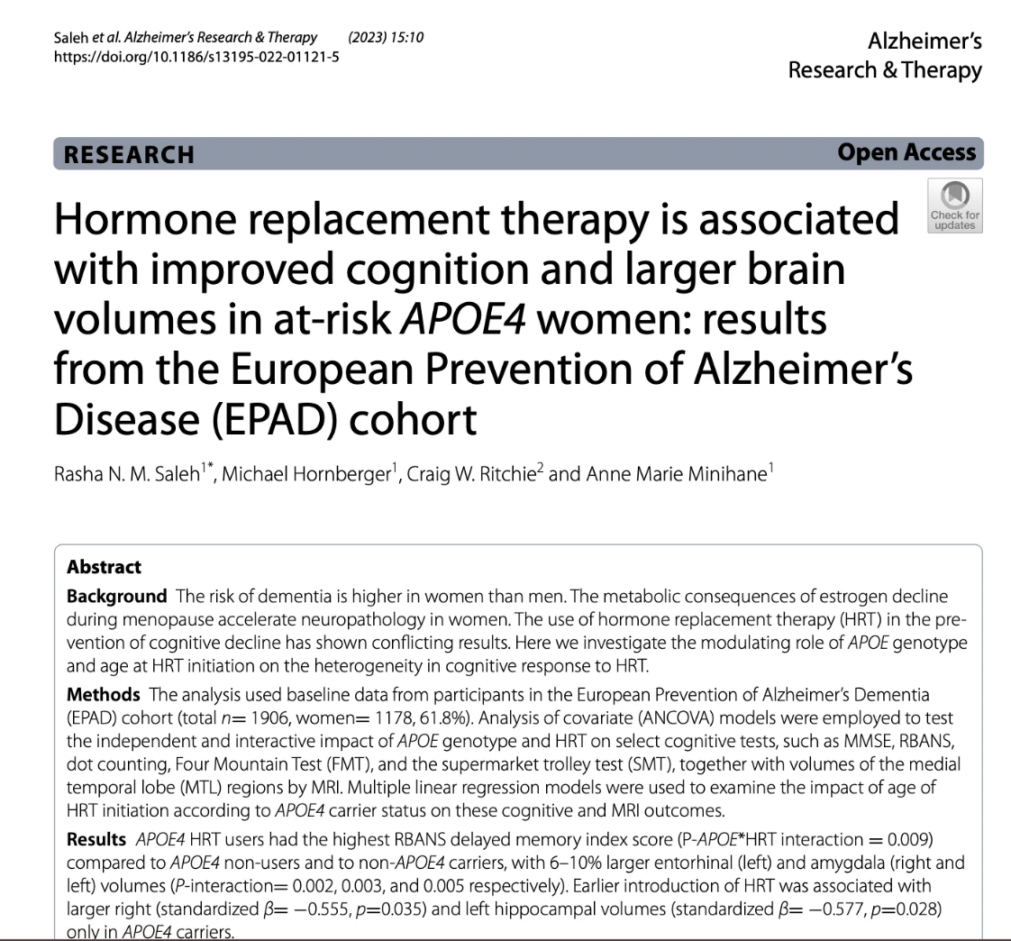 What You Need to Know About ApoE4, An Alzheimer’s Risk Gene