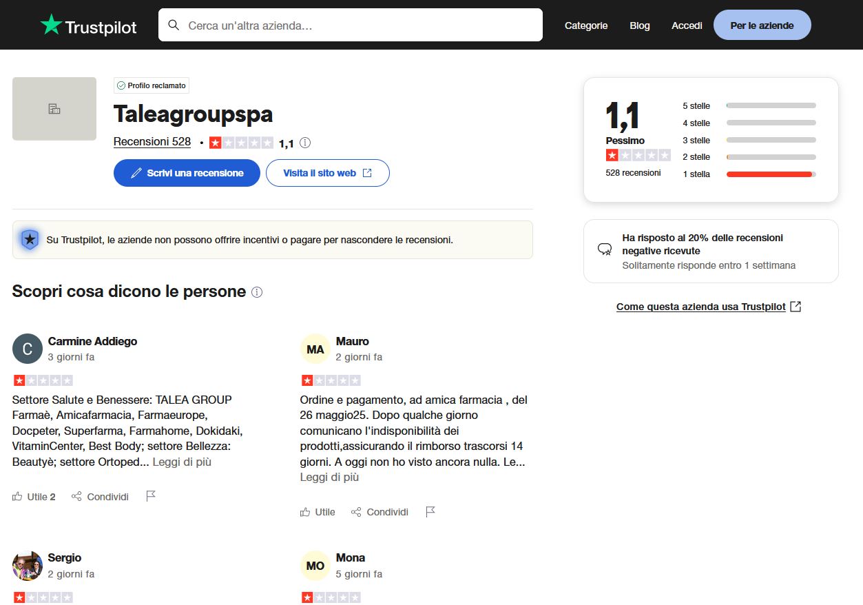 La crisi di Talea Group (ex Farmaè) - Giancarlo Nicoli