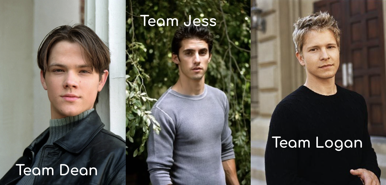 Are You Team Dean, Team Jess, or Team Logan? Here's What We Get Wrong ...
