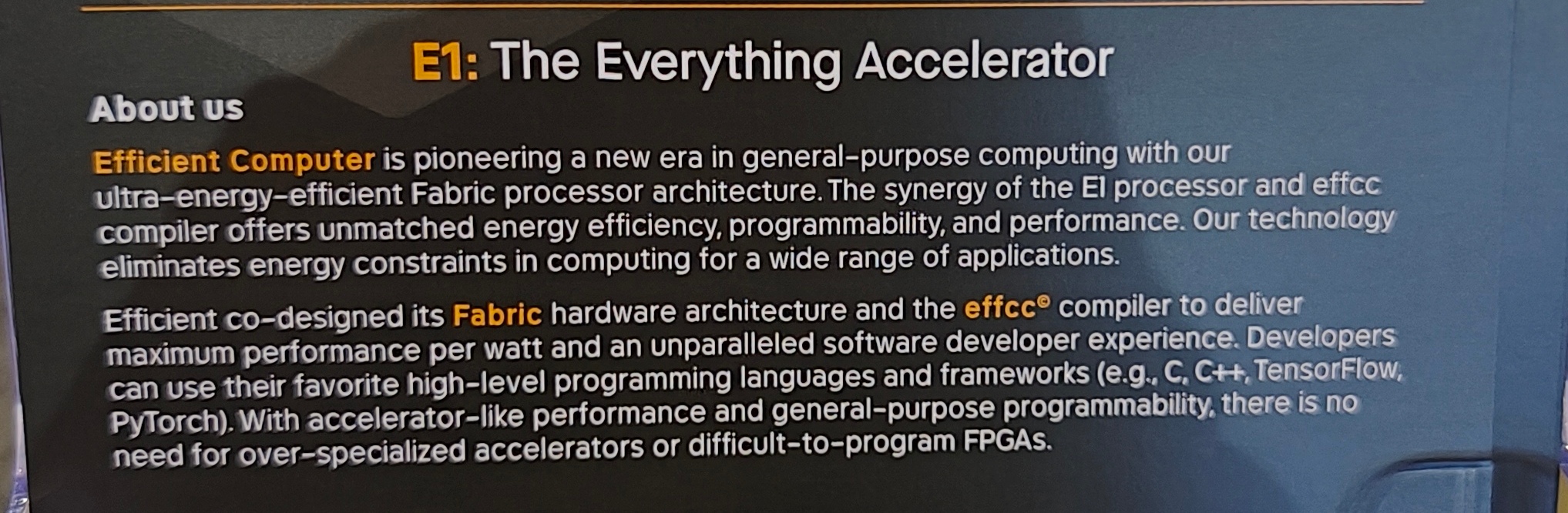 Efficient Computer's Electron E1 CPU - by Dr. Ian Cutress
