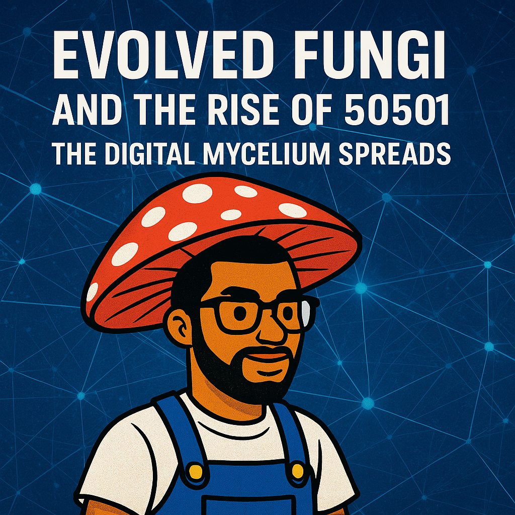 Evolved Fungi and the Rise of 50501: The Digital Mycelium Spreads