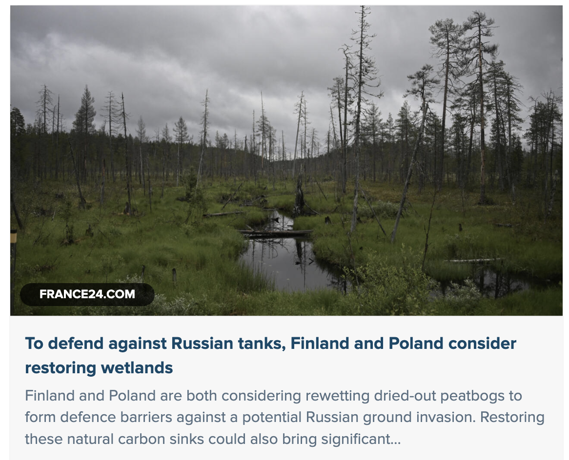 GrrlScientist (@grrlscientist): "To defend against Russian tanks, Finland and Poland consider ...
