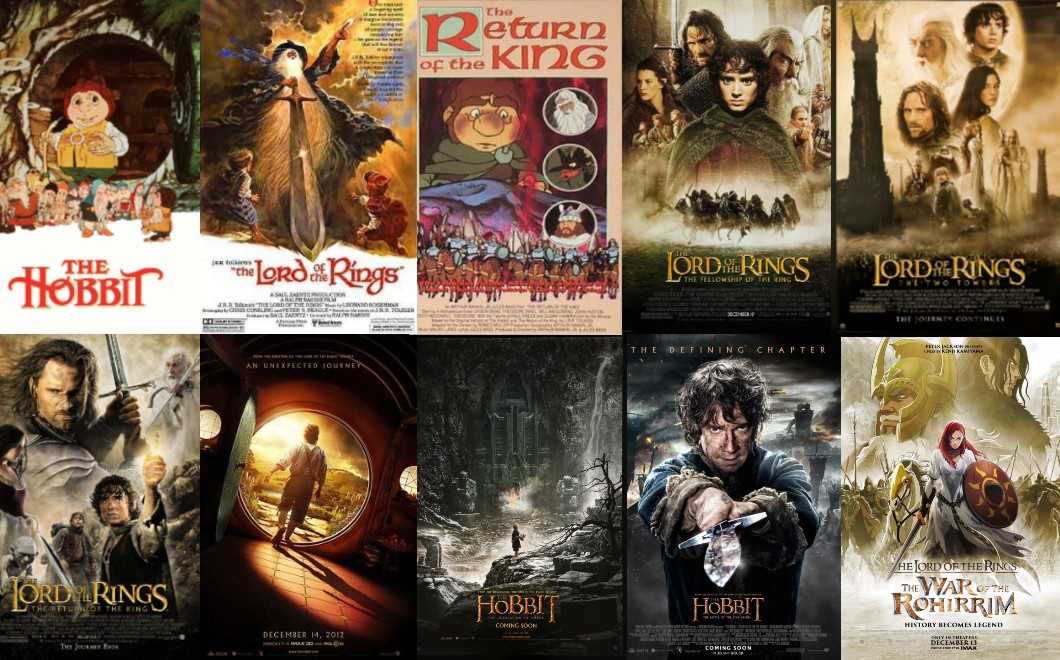 🎥 All 10 LOTR and Hobbit Films Ranked - by JRR Jokien