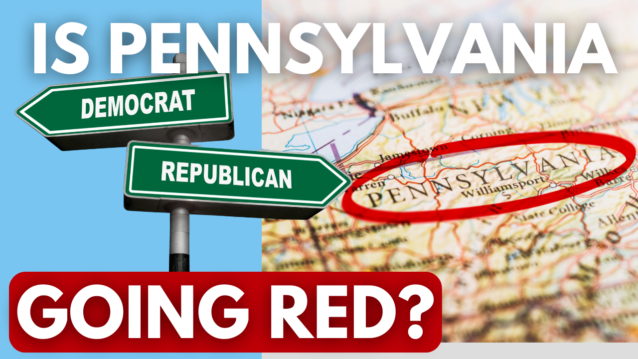 Is Pennsylvania going "red"? Well, not really.