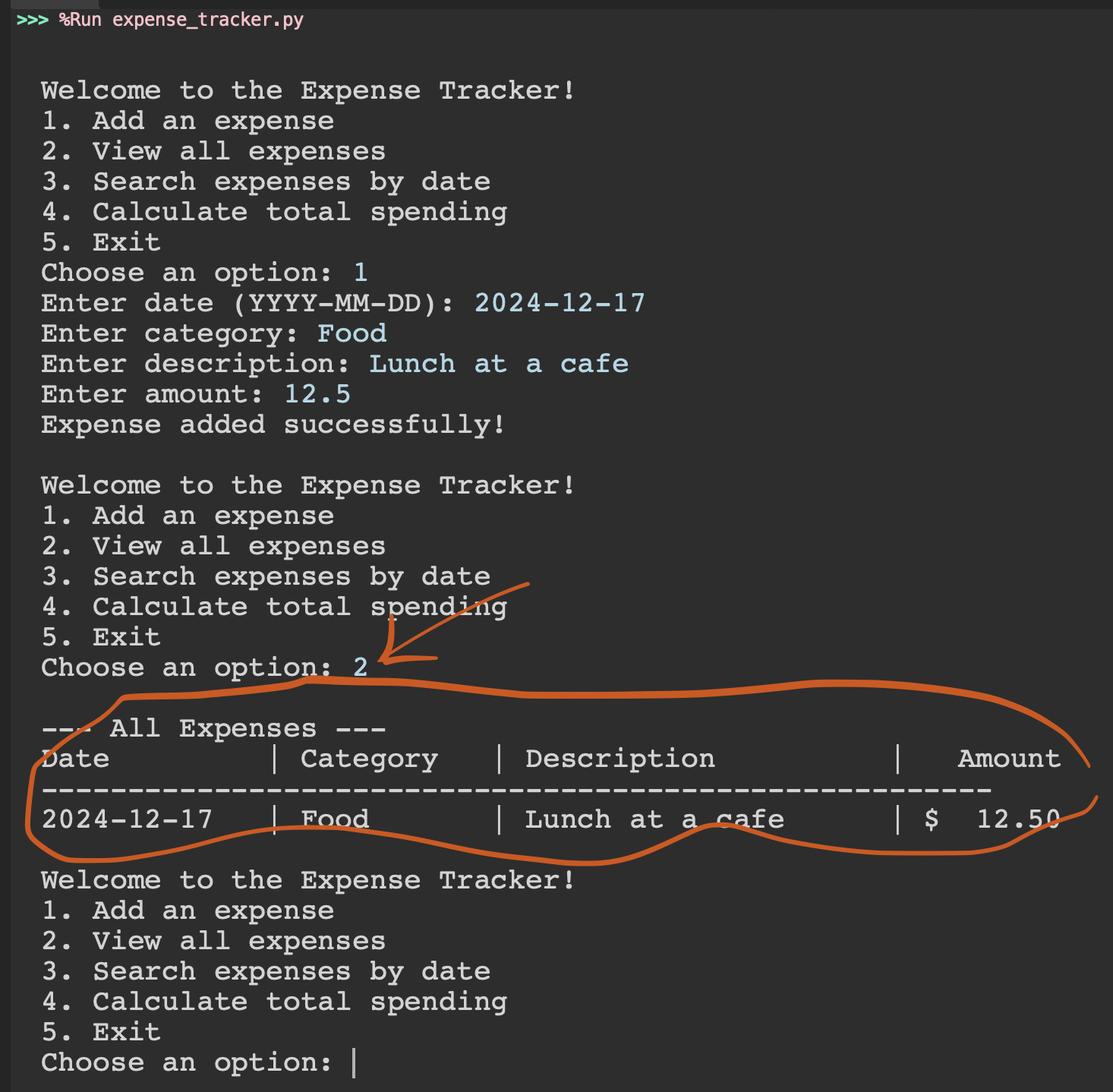 Build an Expense Tracker with Python - by Ardit Sulce