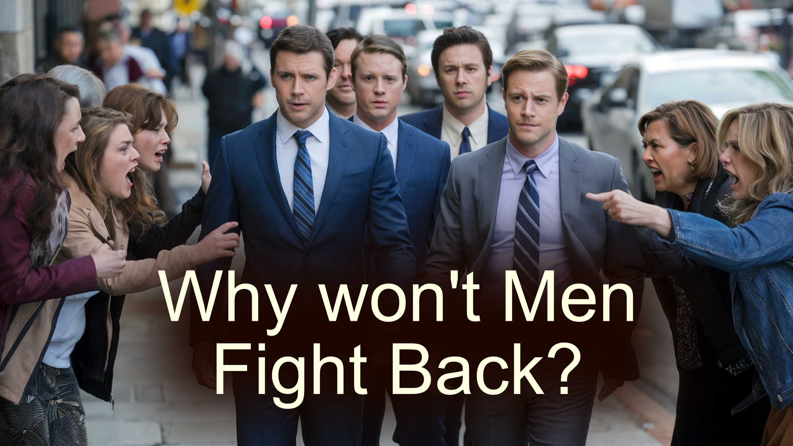 Why Won't Men Fight Back? - by Tom Golden