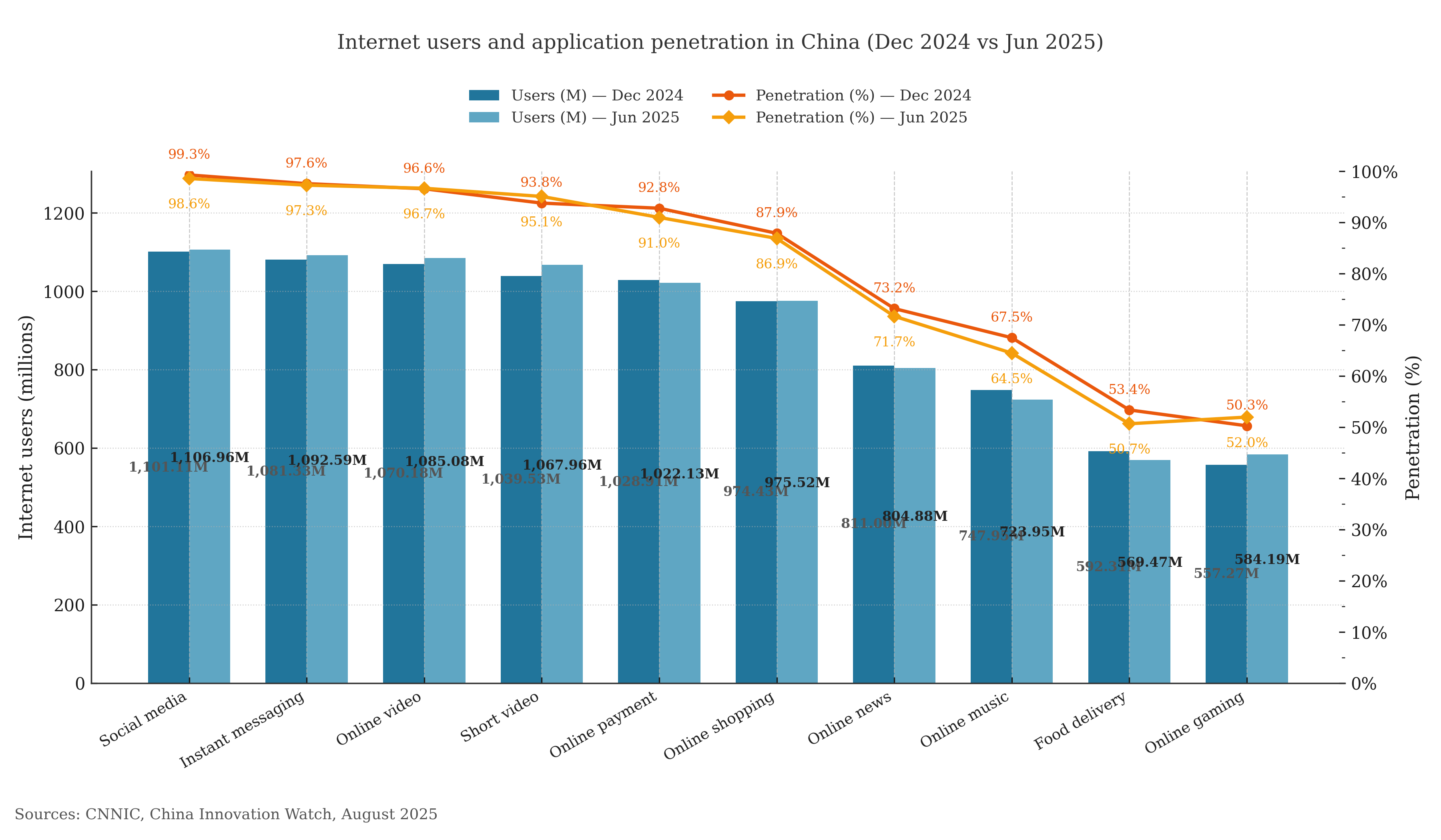 China Internet Overview 2025: Trends & Statistics