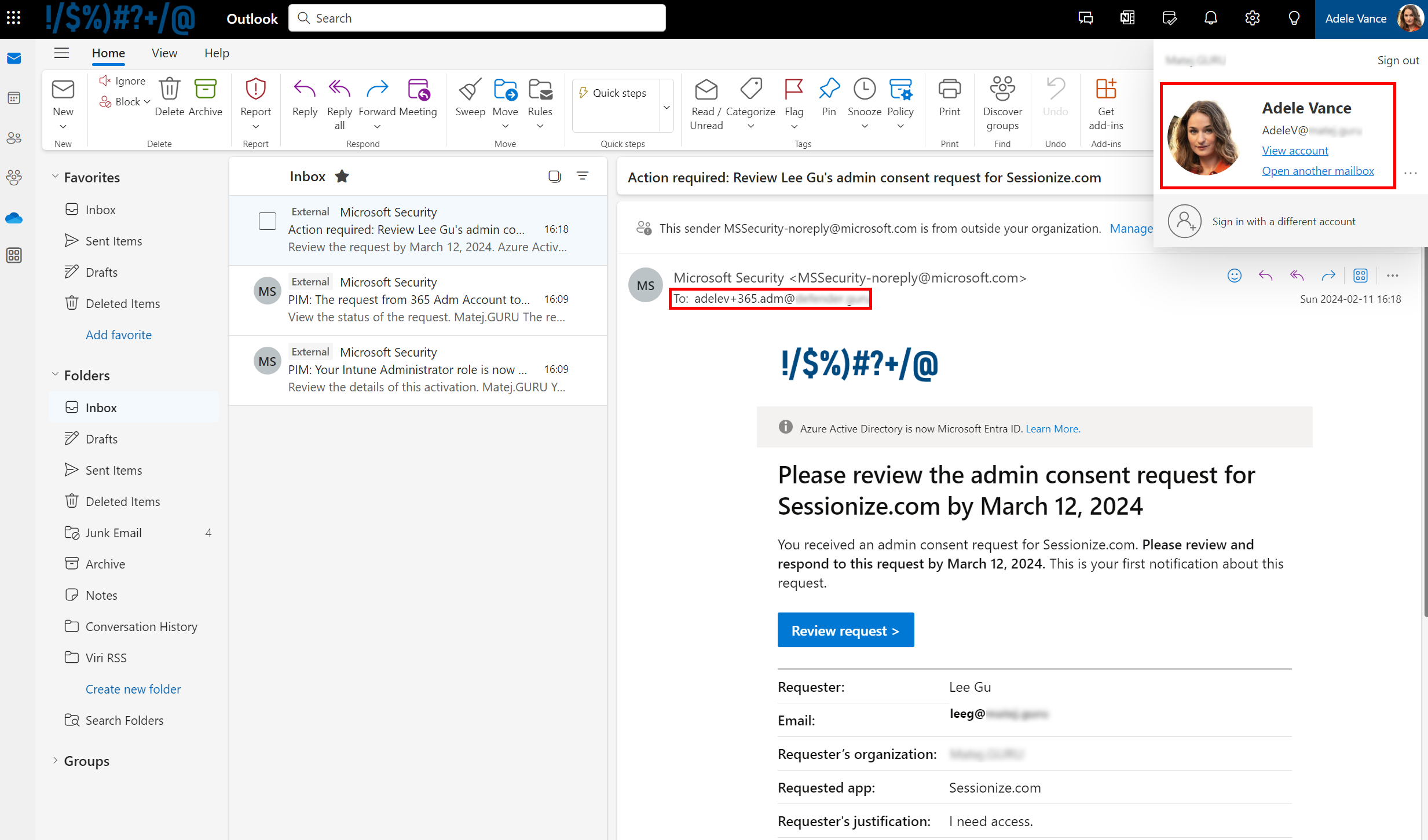 Plus Addressing in Exchange Online: Solution for Admin Accounts Without ...