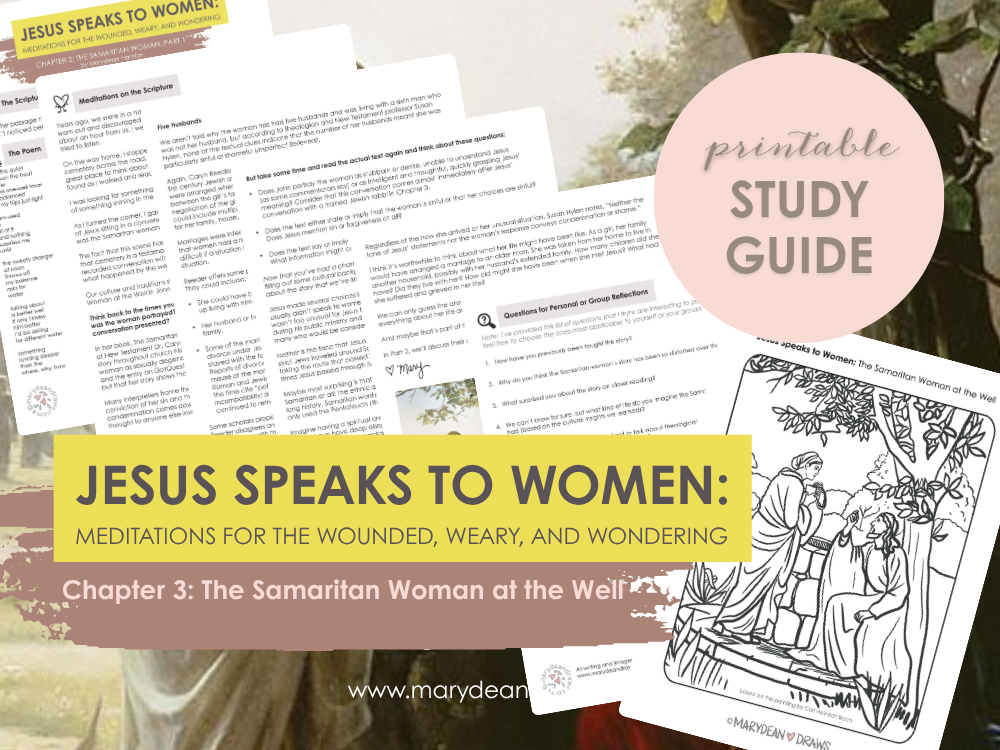 Jesus Speaks to Women: Chapter 3, The Samaritan Woman at the Well, Part 1
