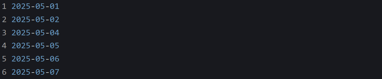 Finding Missing Data Gaps in SQL Tables