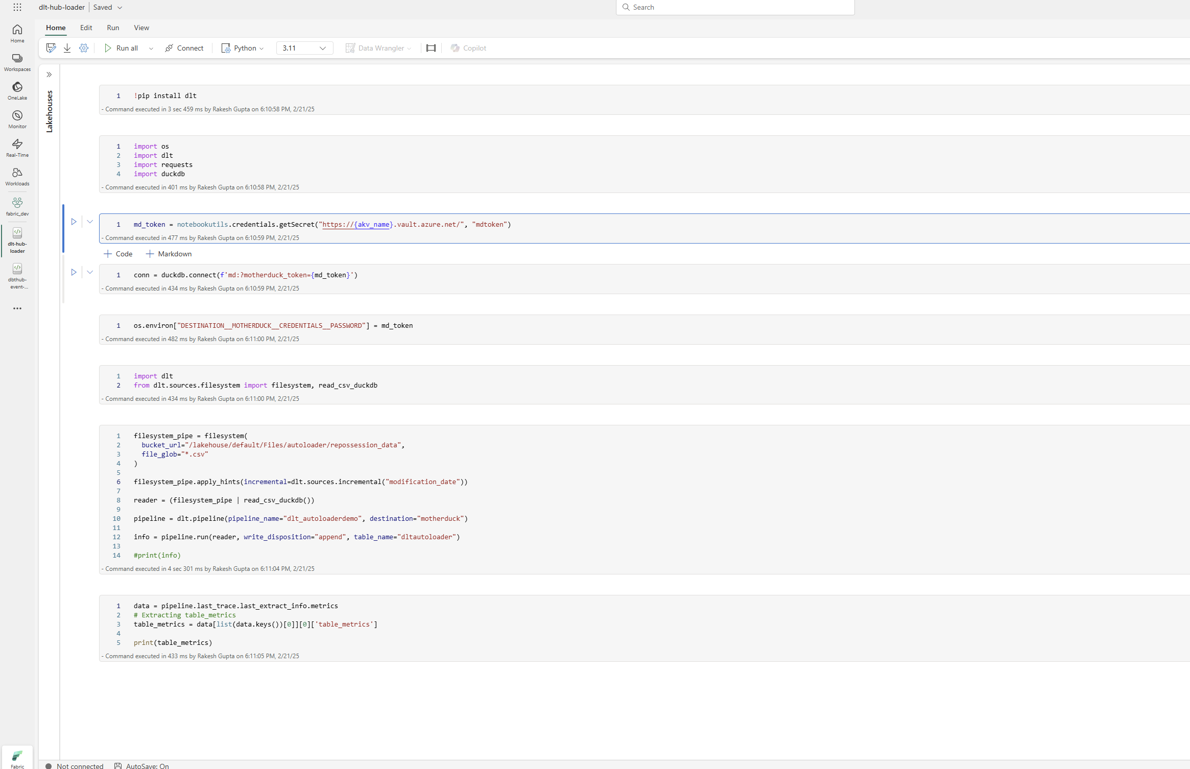 File Based Incremental Loading A Practical Approach With Ms Fabric Dlthub Motherduck And Python