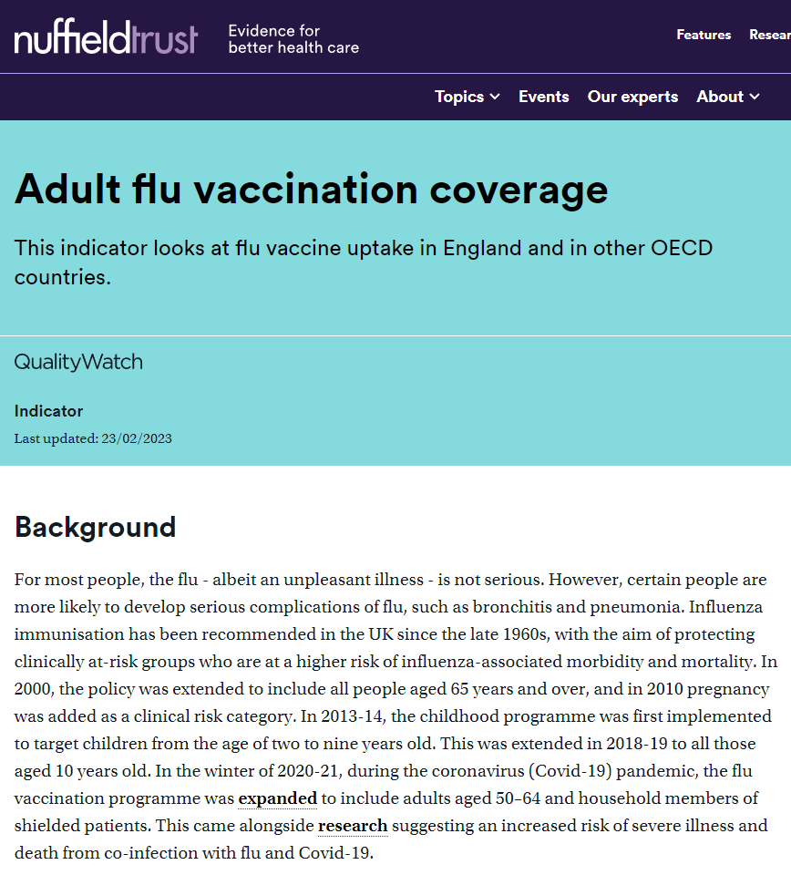 Does the Annual Flu Jab Save Lives or Take Them?