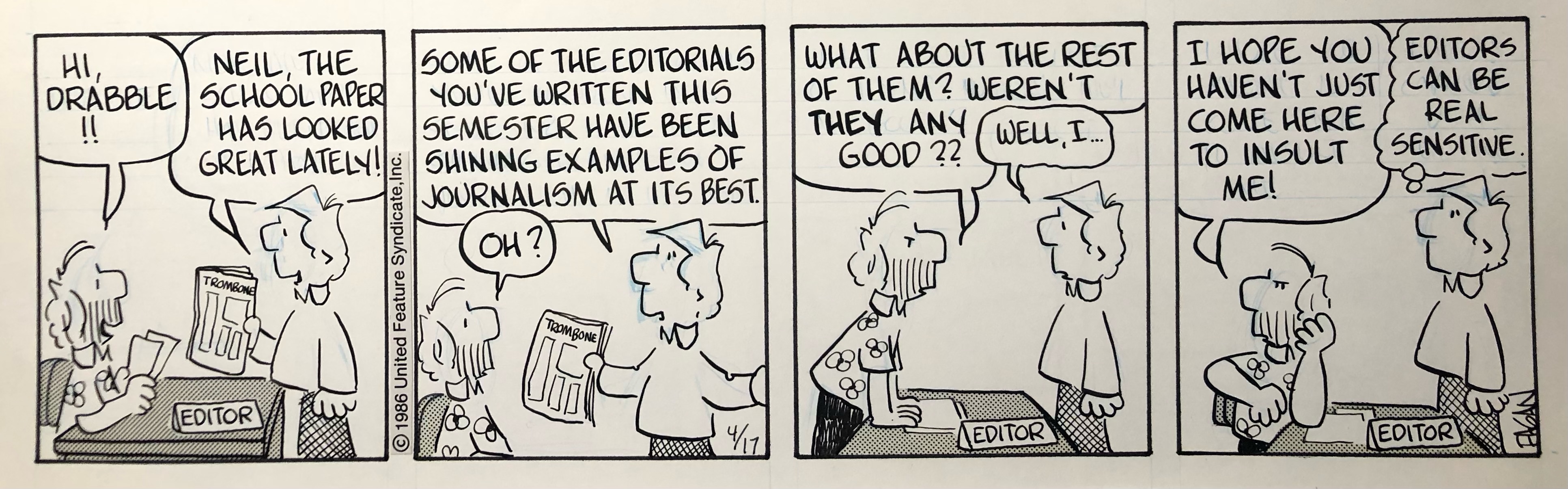 This Day in Drabble History: April 17th