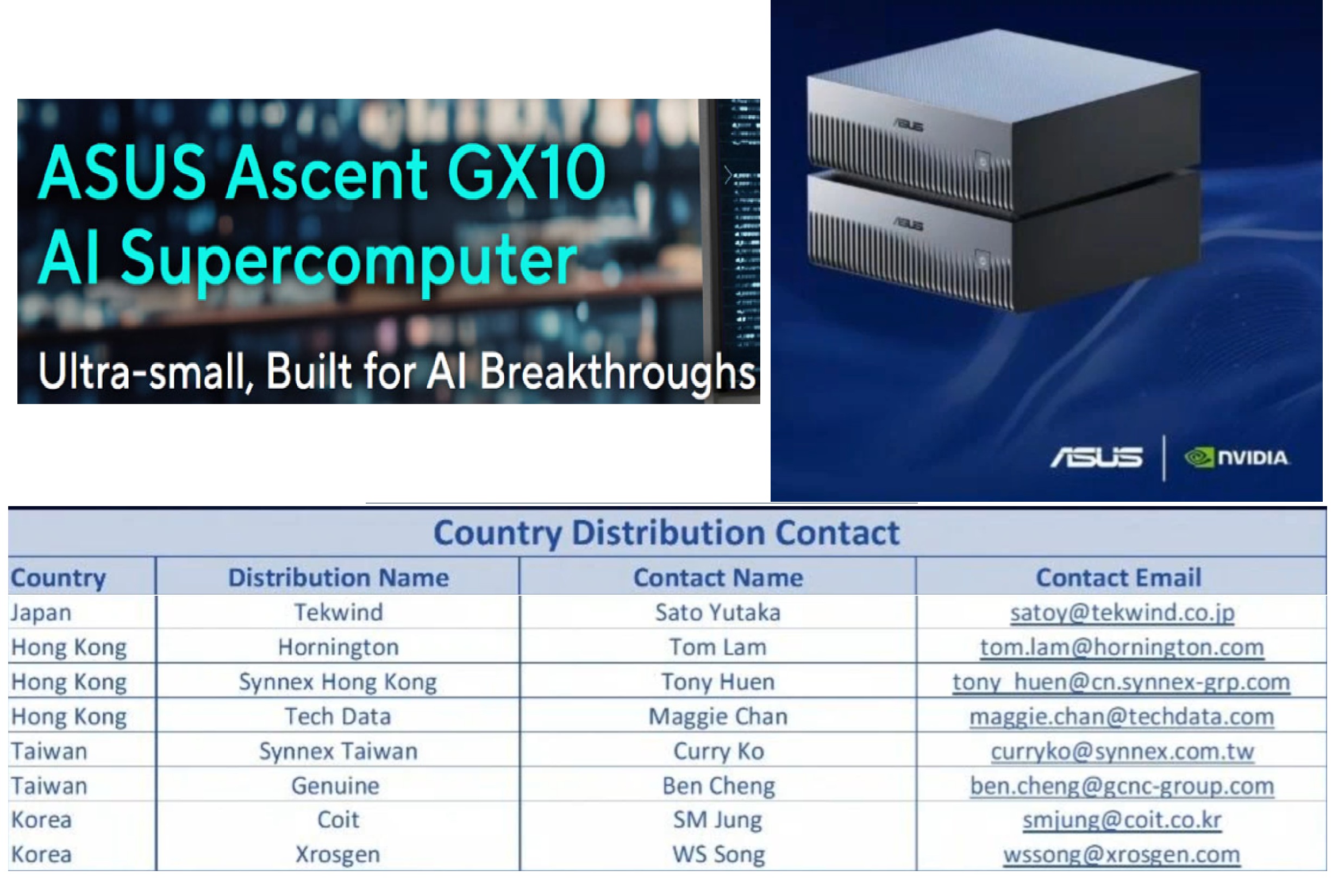 華碩 Ascent GX10 產品 (NVIDIA GB10) - by Jason Chuang