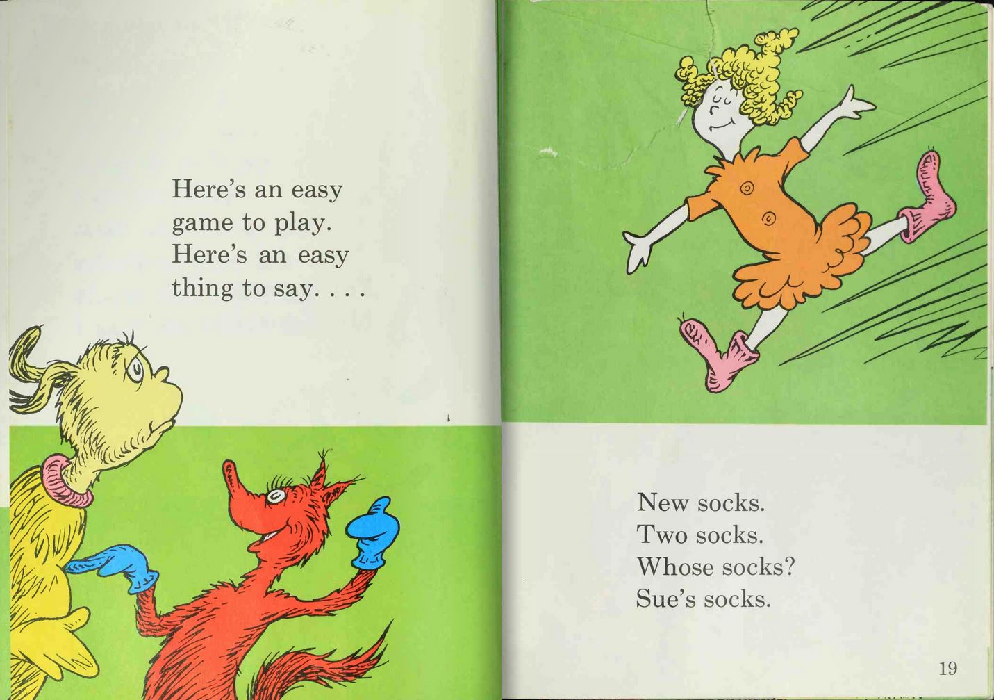 Dr. Seuss - Fox In Socks - Analysis - Sapioplex’s Substack