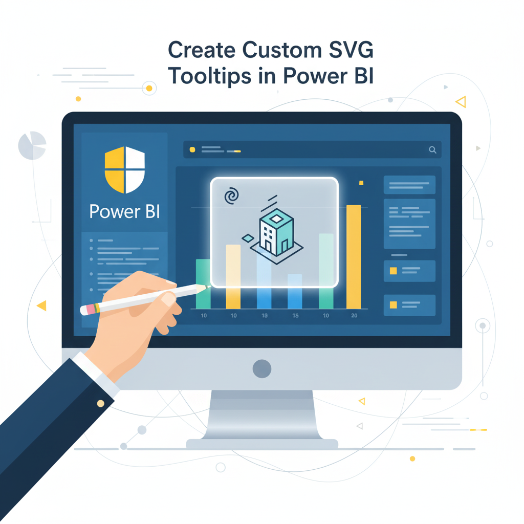 🎨 Building Custom SVG Tooltips in Power BI Cards