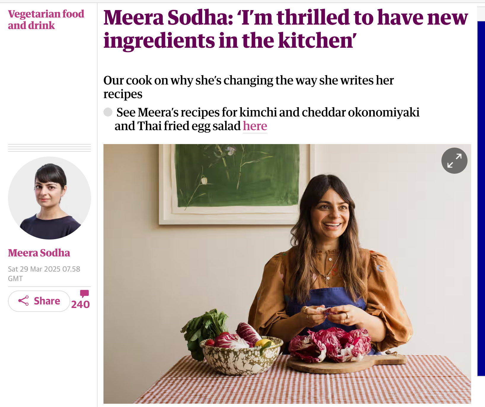 OPINION: What’s behind The Guardian’s vegan recipe shift—and what it ...