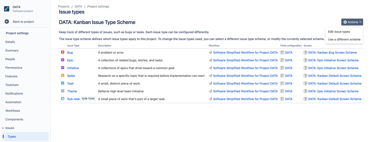 How to configure Jira screens and issue types | #39
