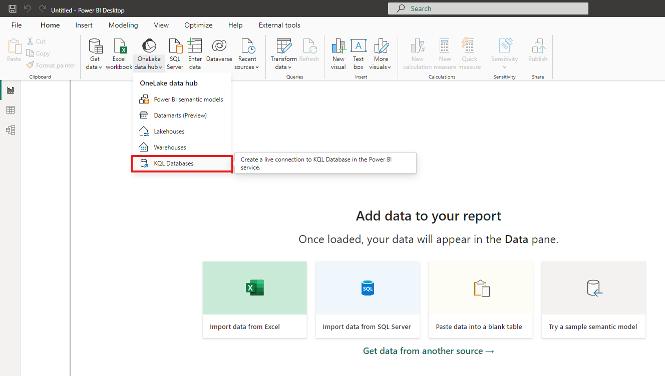 Unleashing The Power Of Data Connecting Power Bi Desktop To Kql Database In Fabric