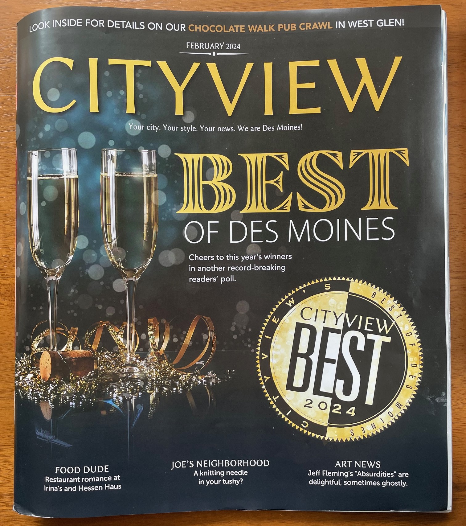 The latest version of “Best of Des Moines” reminded him of his ’81 ...