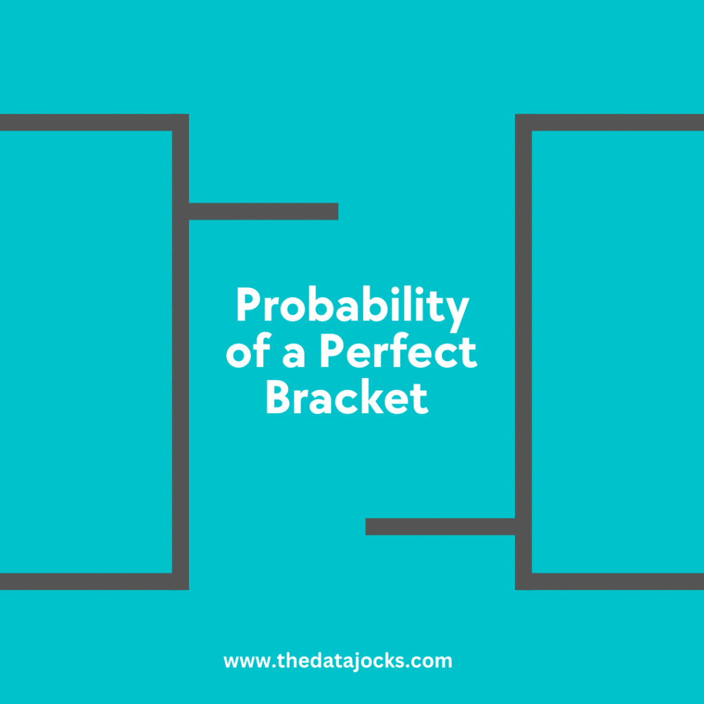 The Mathematics Behind The Probability of a Perfect Bracket