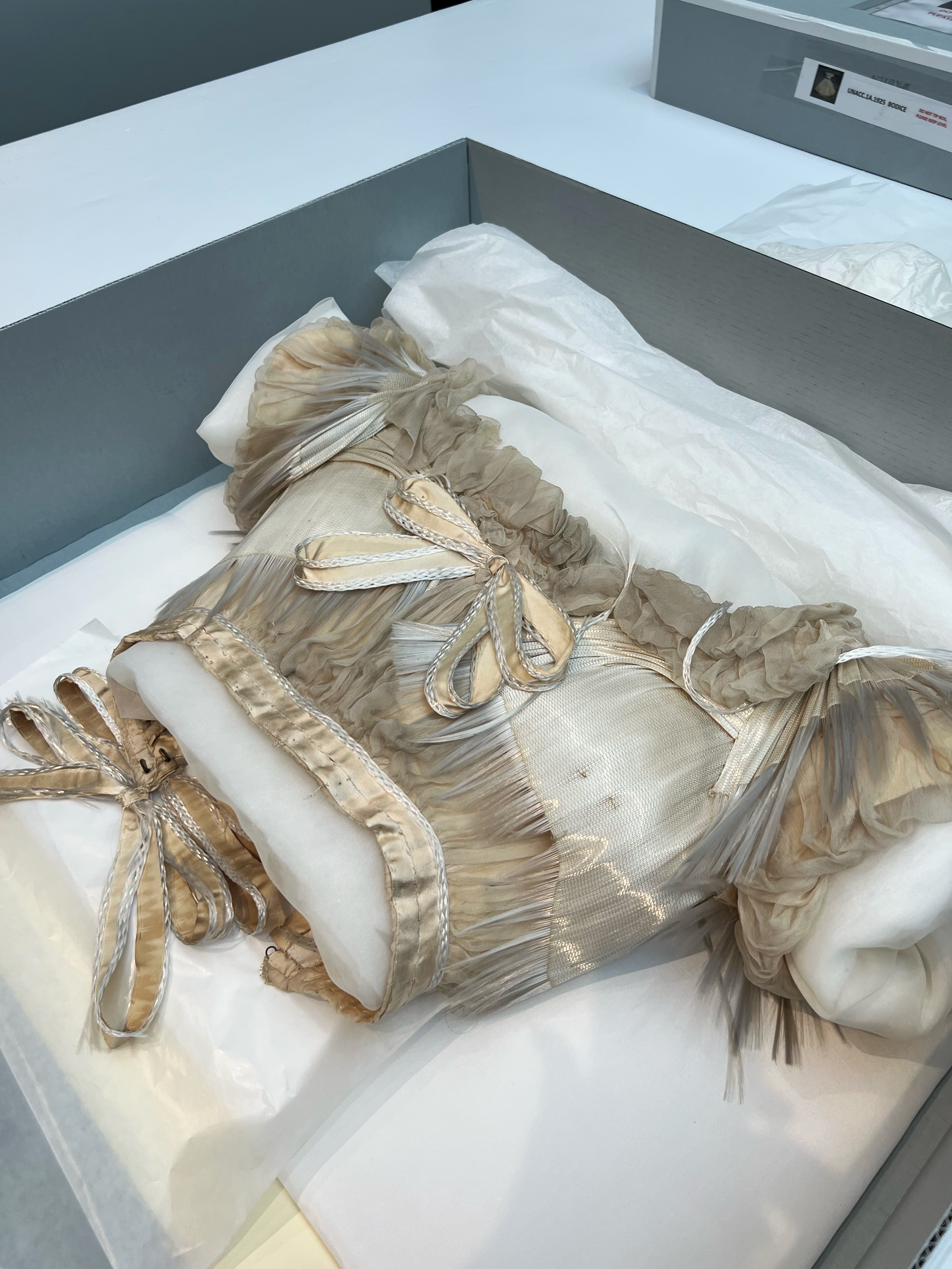 The World’s Only Spun Glass Dress - by Lynn Byrne