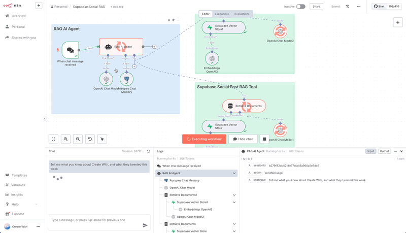 Build Your Own AI-Powered Database with n8n and Supabase