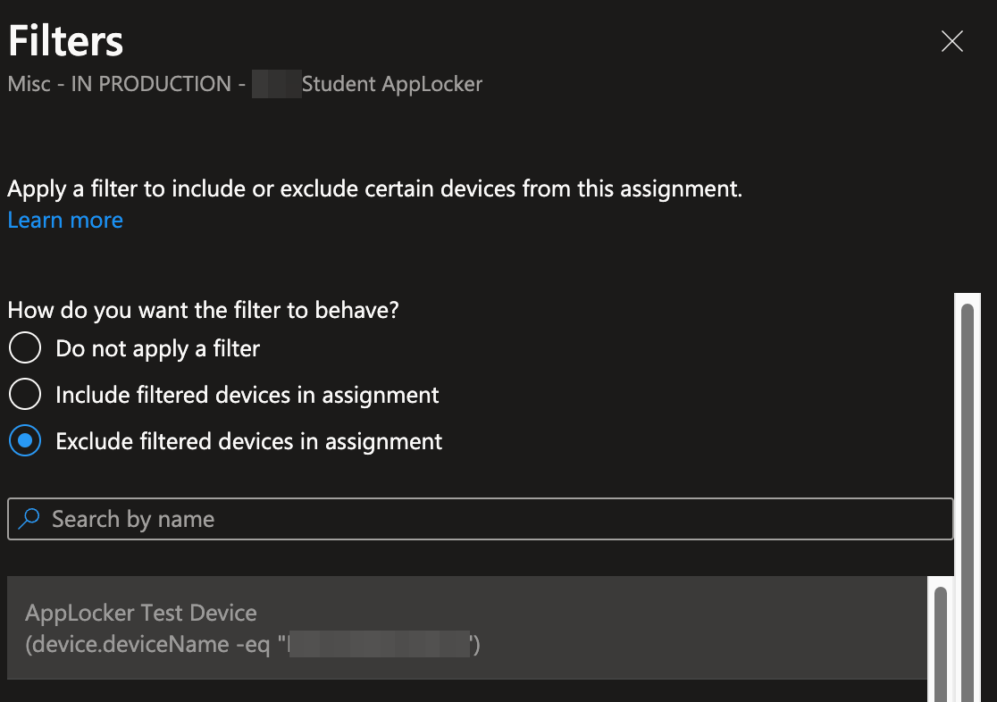 Fighting the Bear: Blocking Games for Students using AppLocker (in Intune)