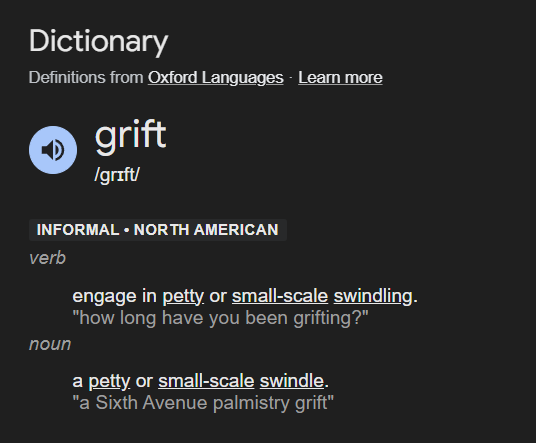 The Art of the Grift - Uneducated by James Matthewson