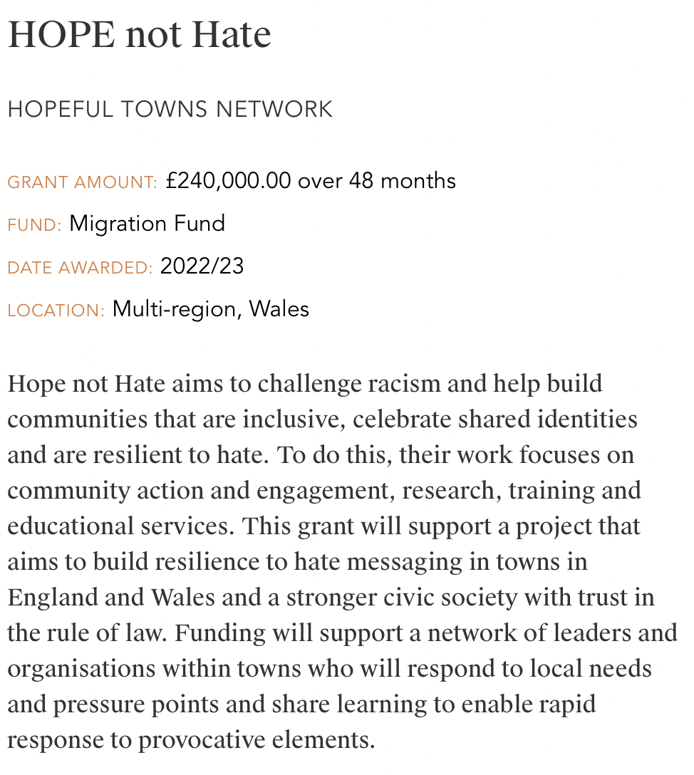 "Who Funds You?"💳👁️ | HOPE not hate - Charlotte Gill