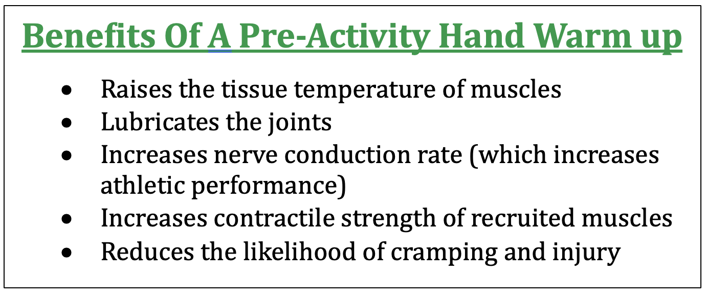 Hand Exercise Warmup Routine For Sports And Everyday Activities