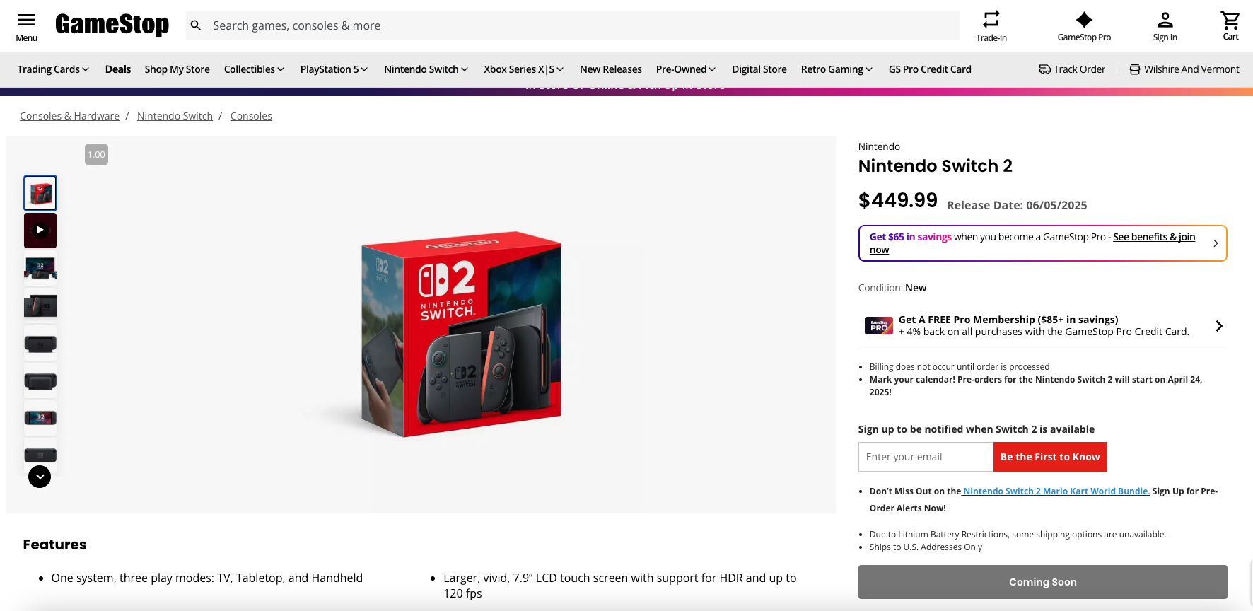 Your Nintendo Switch 2 pre-order guide is here: links, times and tips ...